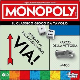 Monopoly Classic Refresh,con pedine piu grandi e vaschetta contenitore ...